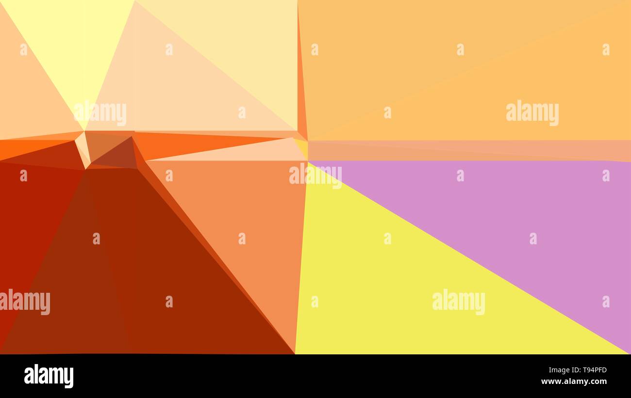 khaki, firebrick and pastel violet color geometric triangle background ...