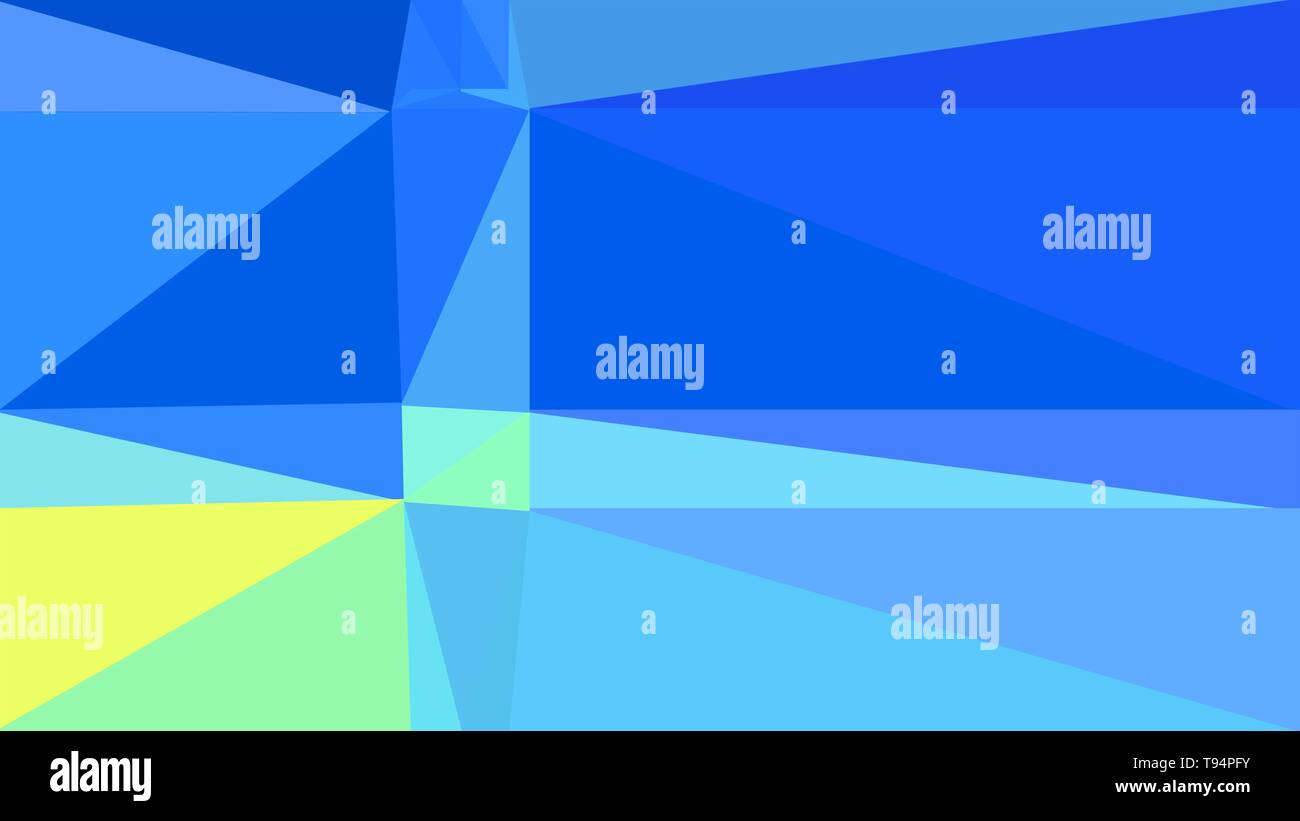 geometric triangles style in dodger blue, sky blue and khaki color ...