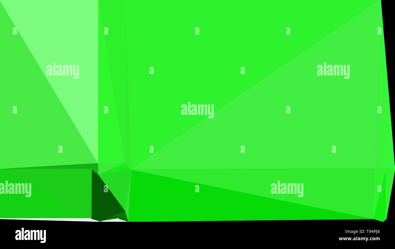 geometric lime green, very dark green and pastel green color background ...