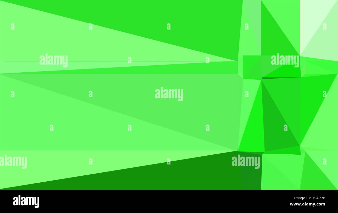 geometric triangles style in pastel green, lime green and tea green ...