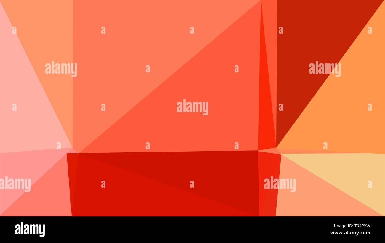 coral, pastel magenta and strong red color background with triangles ...