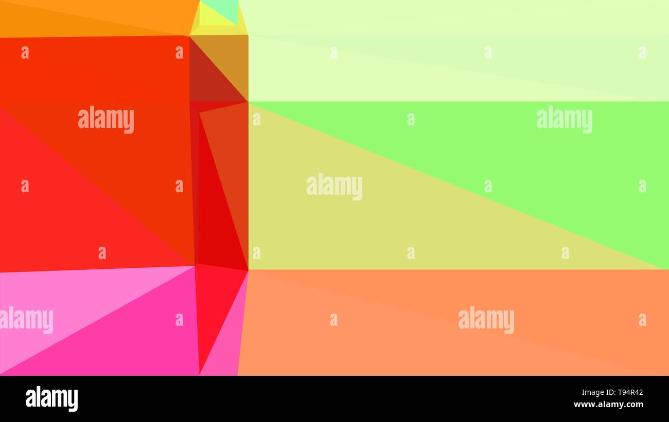 Abstract color triangles geometric background with dark khaki, sandy ...