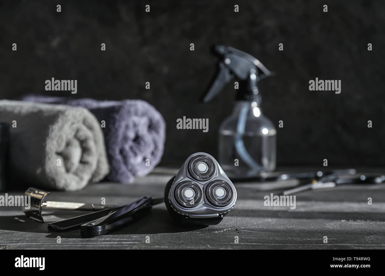Shaving accessories hi-res stock photography and images - Alamy