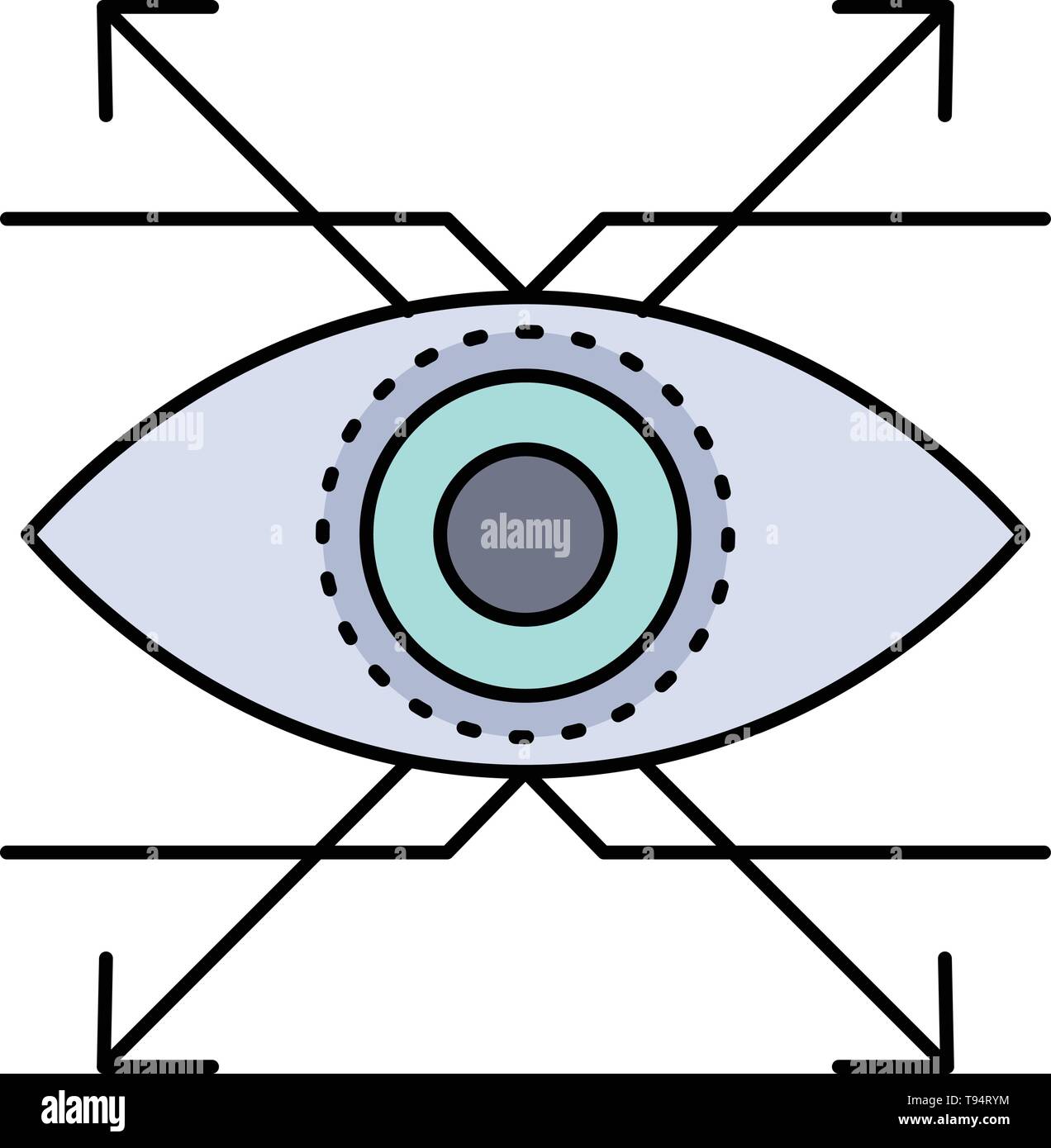 Human looking glasses Stock Vector Images - Alamy