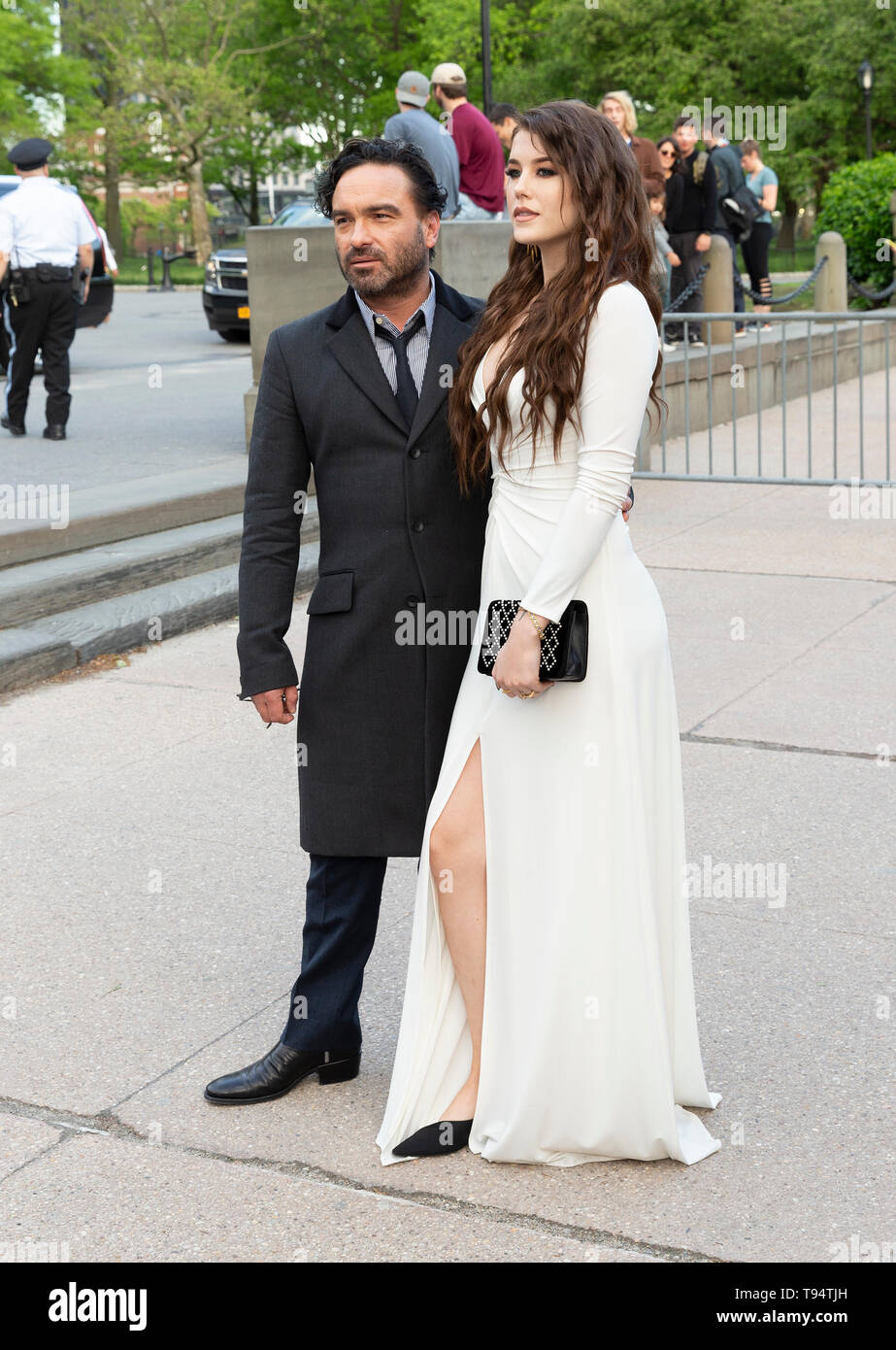 New York, United States. 15th May, 2019. Johnny Galecki and Alaina ...