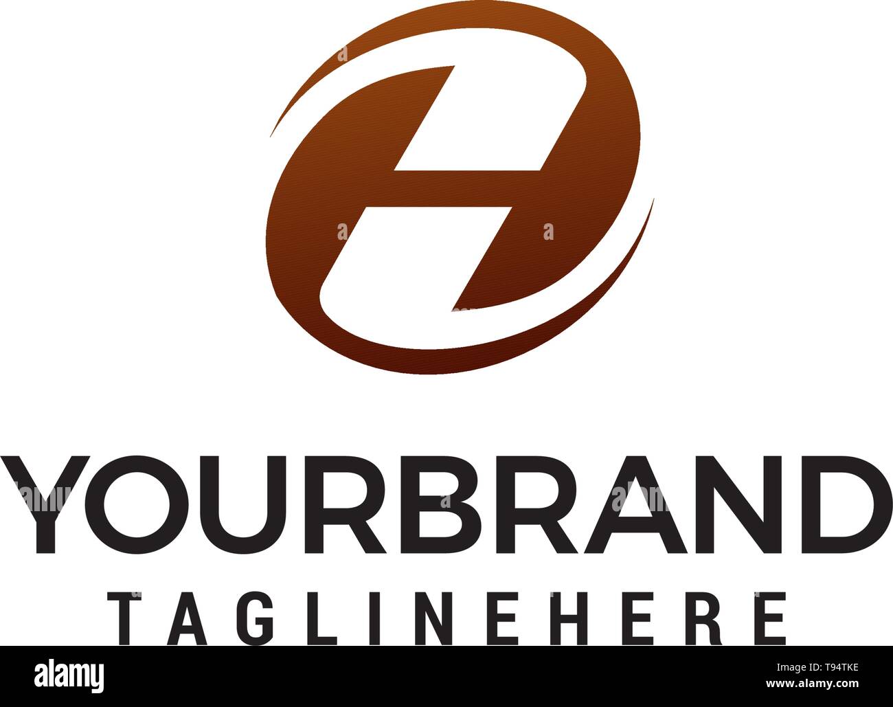 letter h logo design concept template vector Stock Vector Image & Art ...