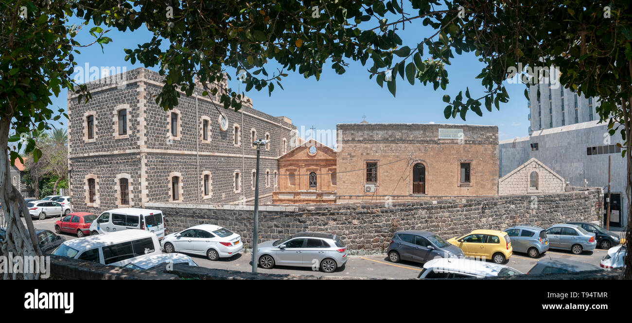 Tiberias, Israel The St Peter's Catholic Church on the shores of the ...