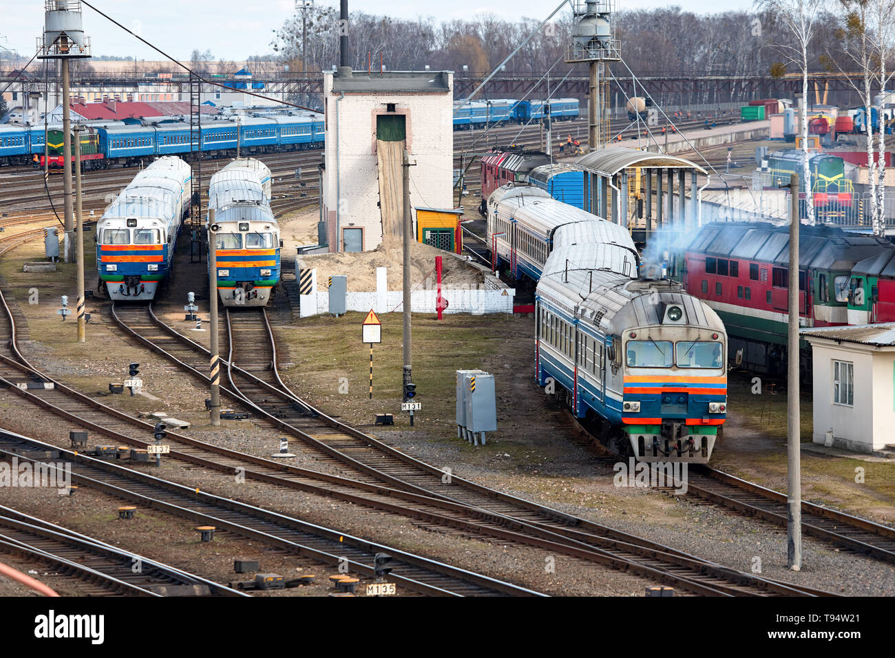 Railroad Transition High Resolution Stock Photography and Images - Alamy