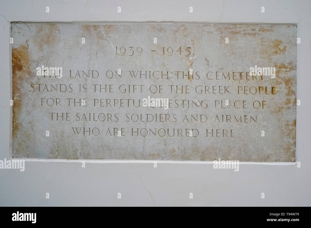 War graves souda cemetery crete hi-res stock photography and images - Alamy