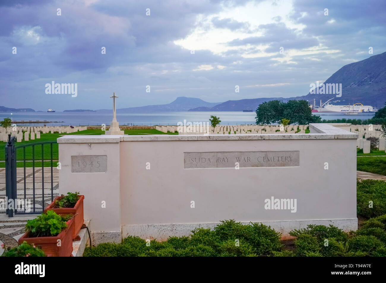 The Suda Bay War Cemetery is a military cemetery administered by the ...