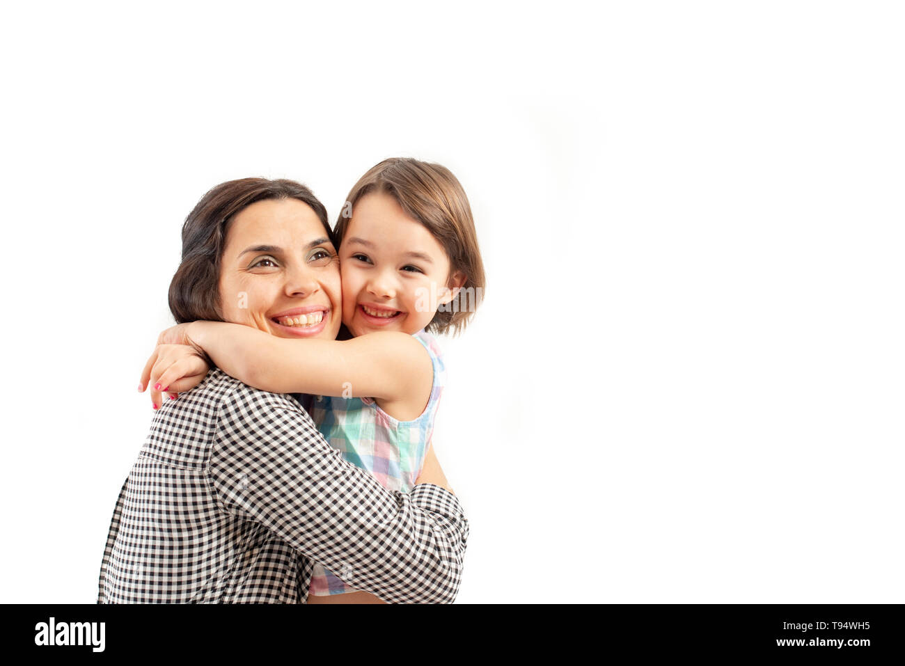 Mother kiss daughter hi-res stock photography and images - Alamy