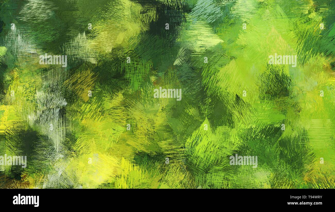 abstract olive drab, dark khaki and very dark green watercolor ...