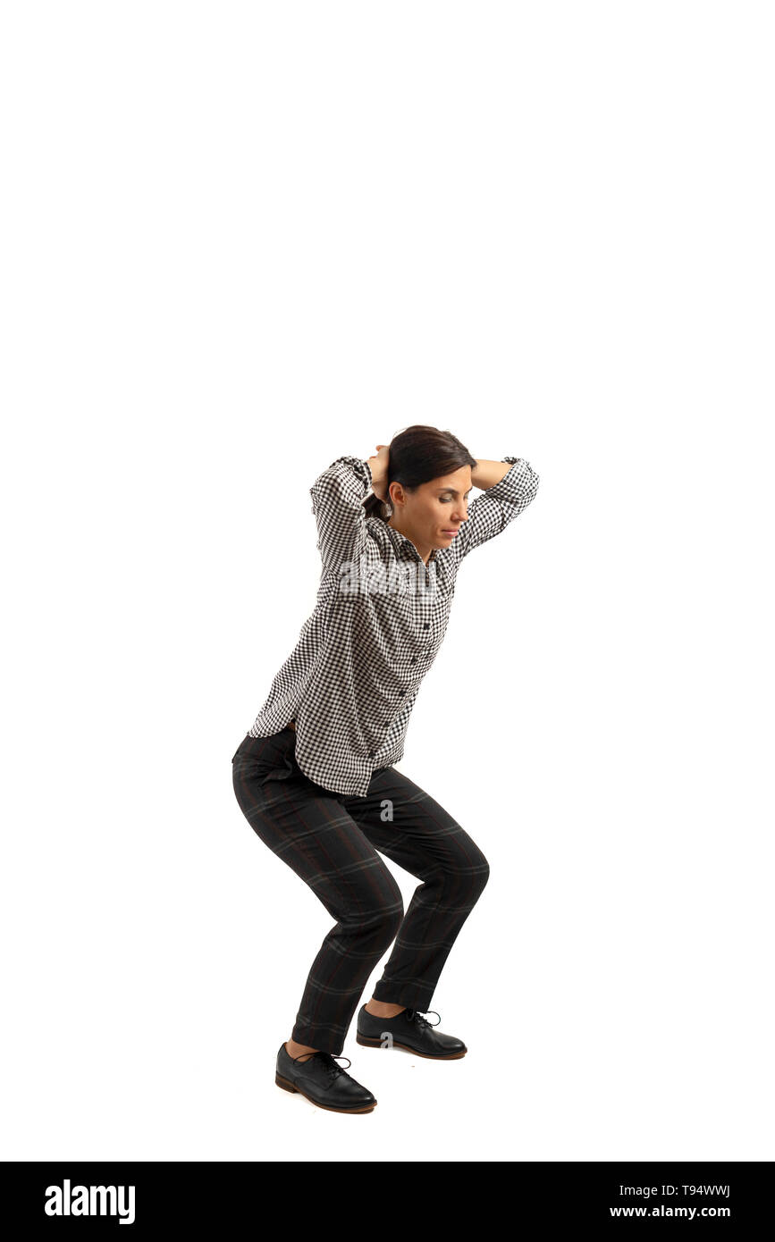 Desk exercises Cut Out Stock Images & Pictures - Alamy