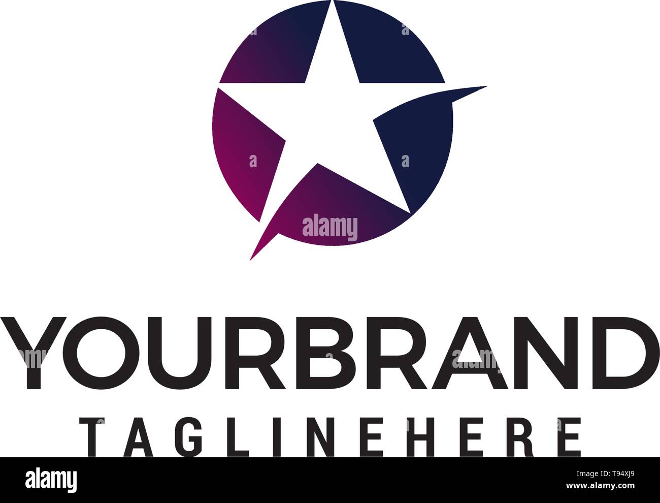 star logo design concept template vector Stock Vector Image & Art - Alamy