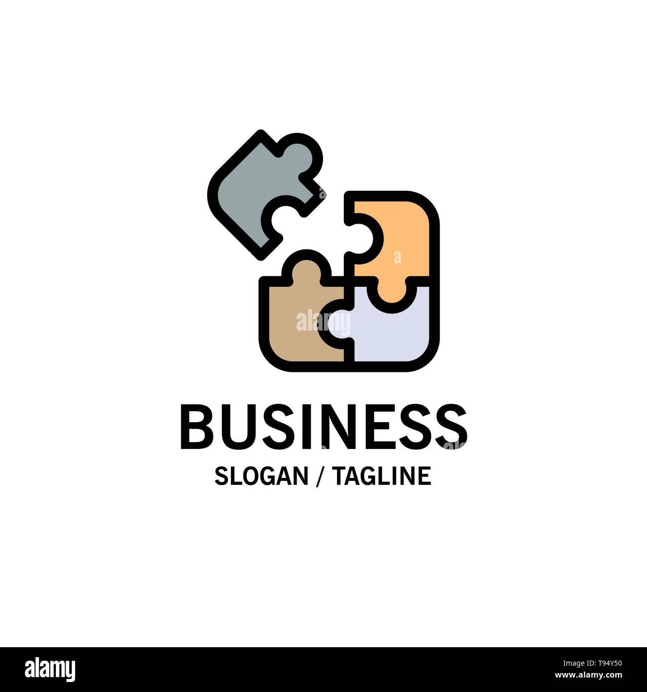 Puzzle In Business Logo