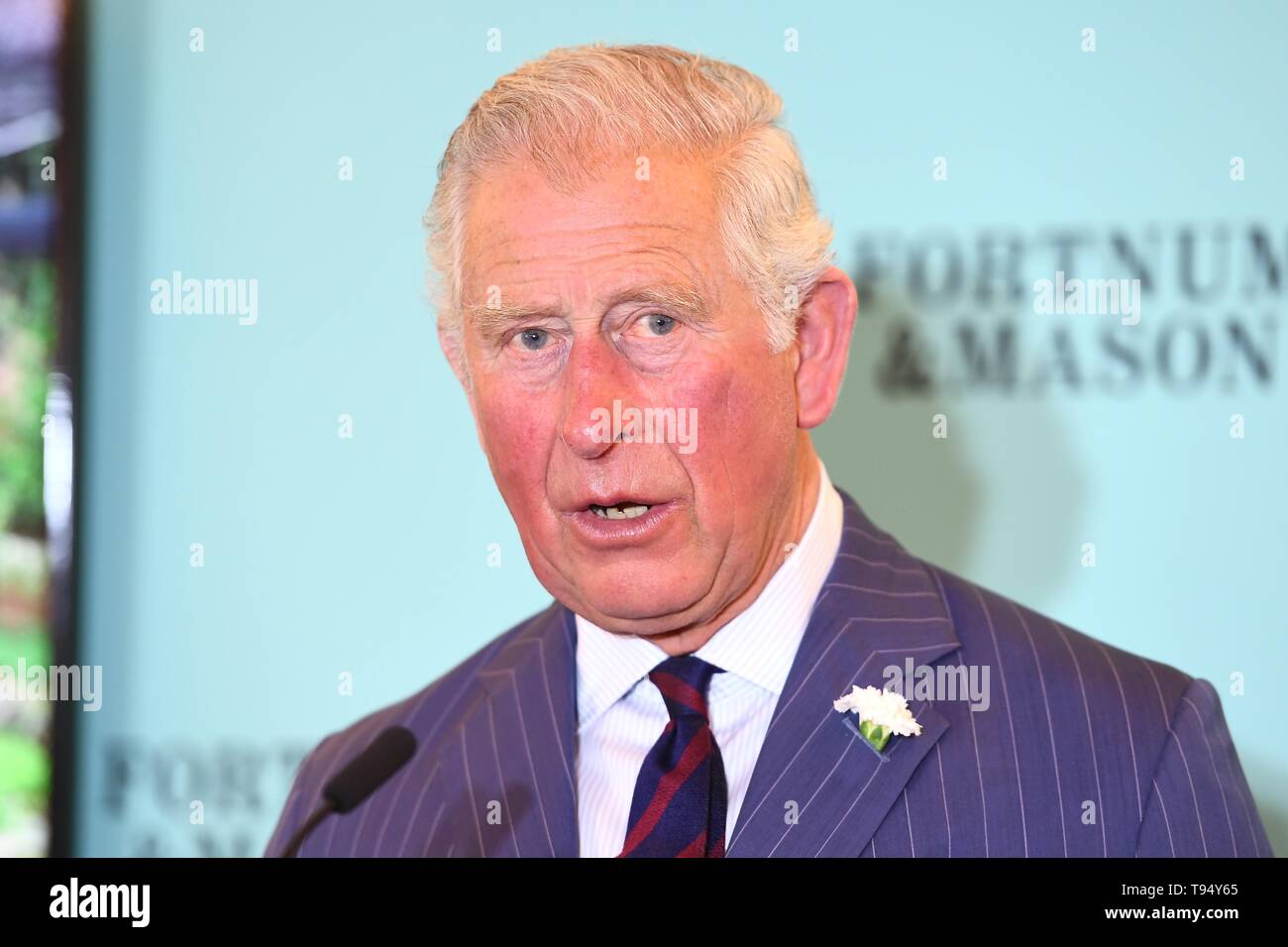 The Prince of Wales speaks after receiving the Special Award in ...