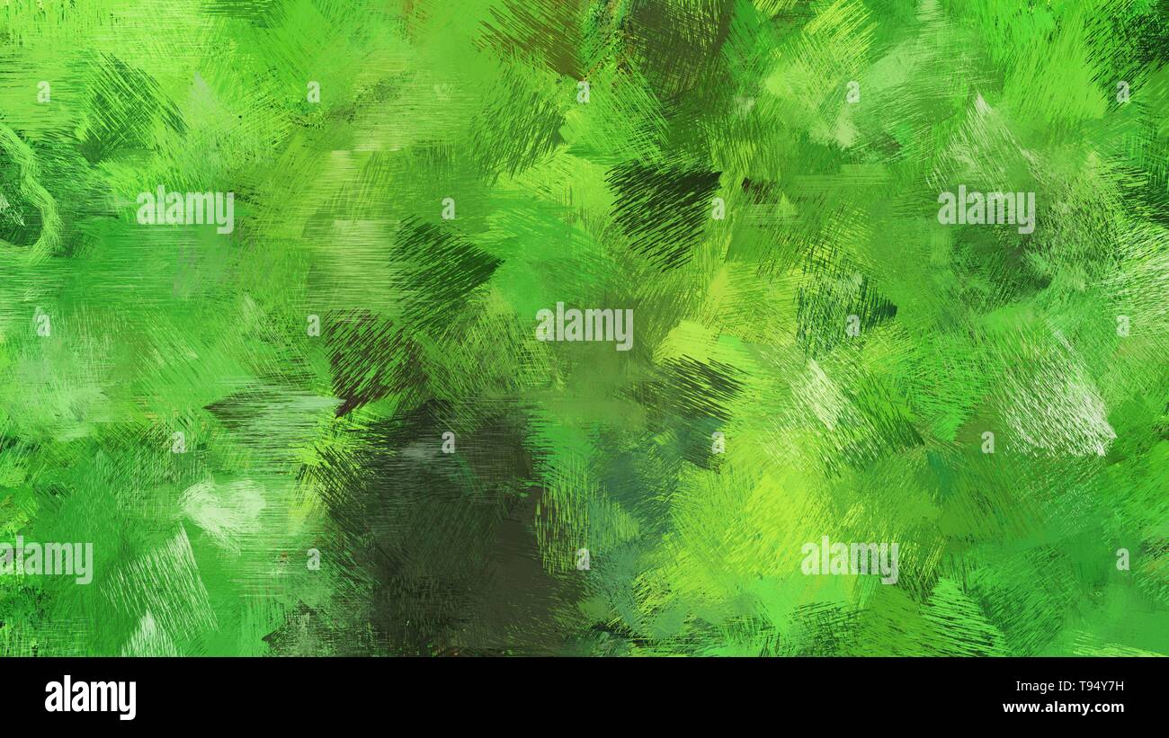 moderate green, very dark green and light green color grunge paper ...