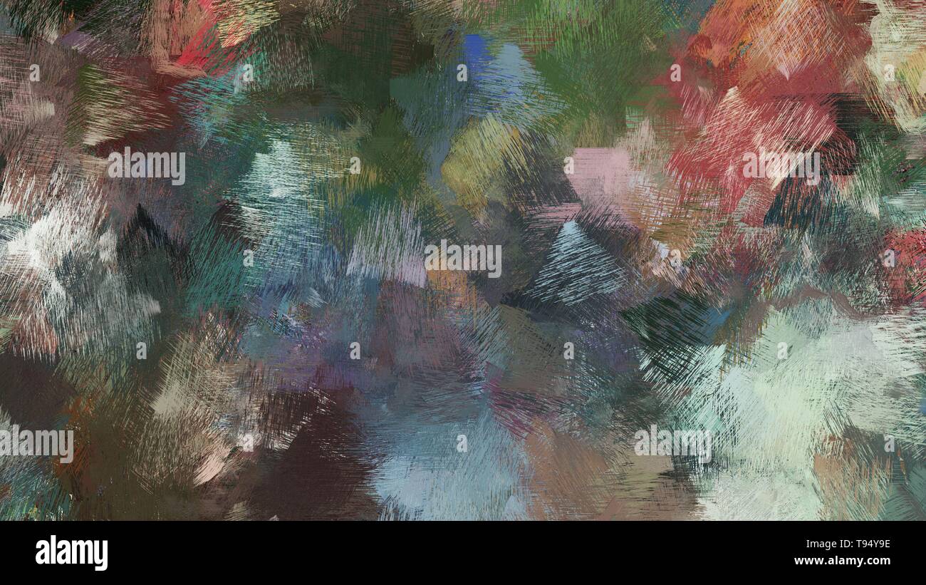 painting with brush strokes and dark slate gray, ash gray and gray gray ...