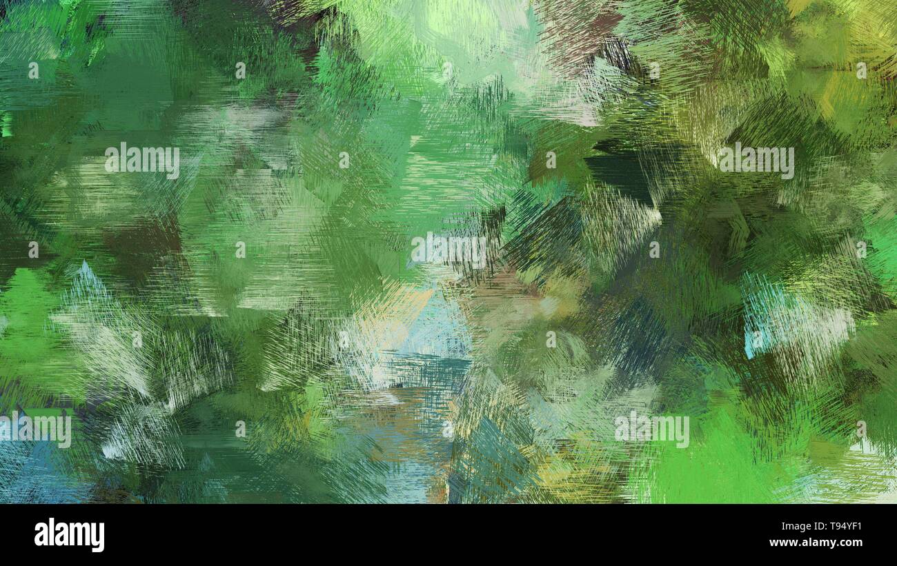 old brush strokes background with dark olive green, ash gray and dark ...