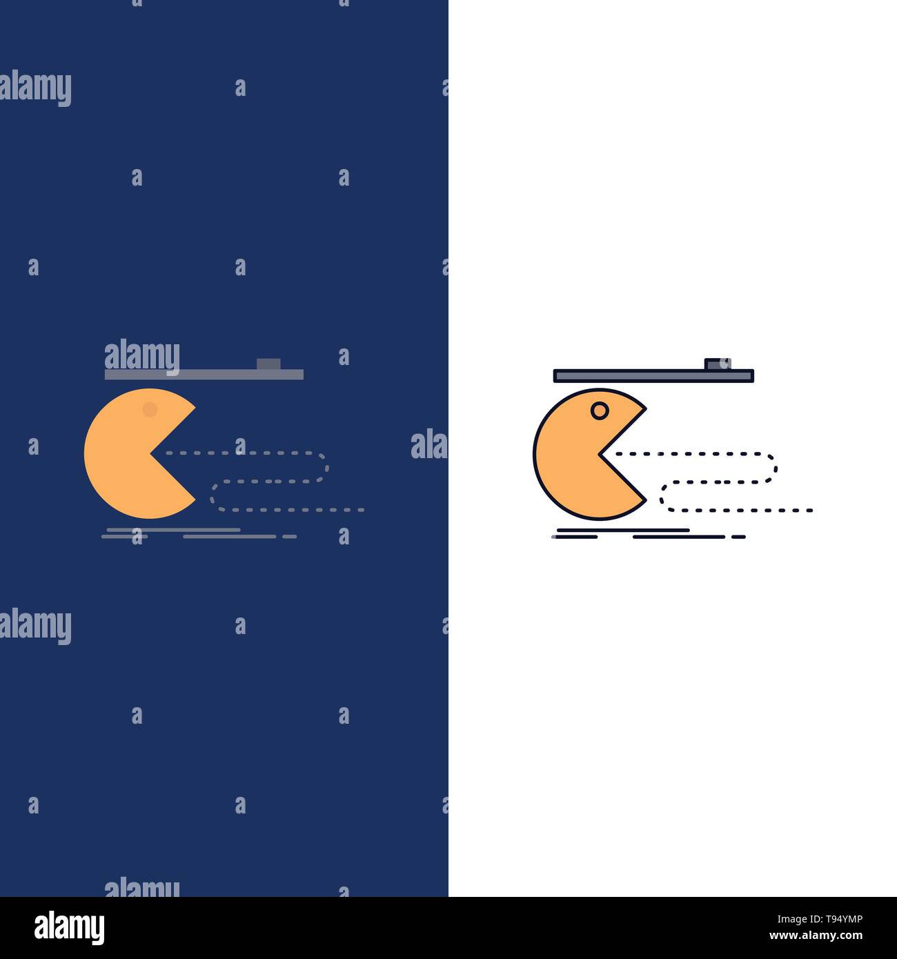 Packman game hi-res stock photography and images - Alamy