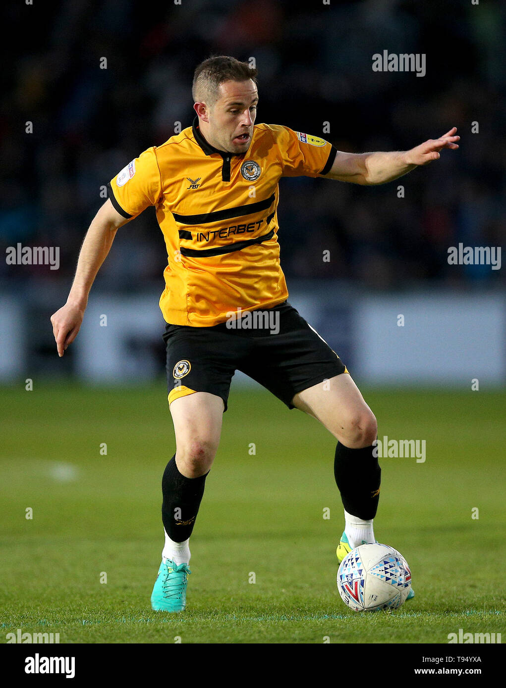 Newport County's Matt Dolan Stock Photo - Alamy