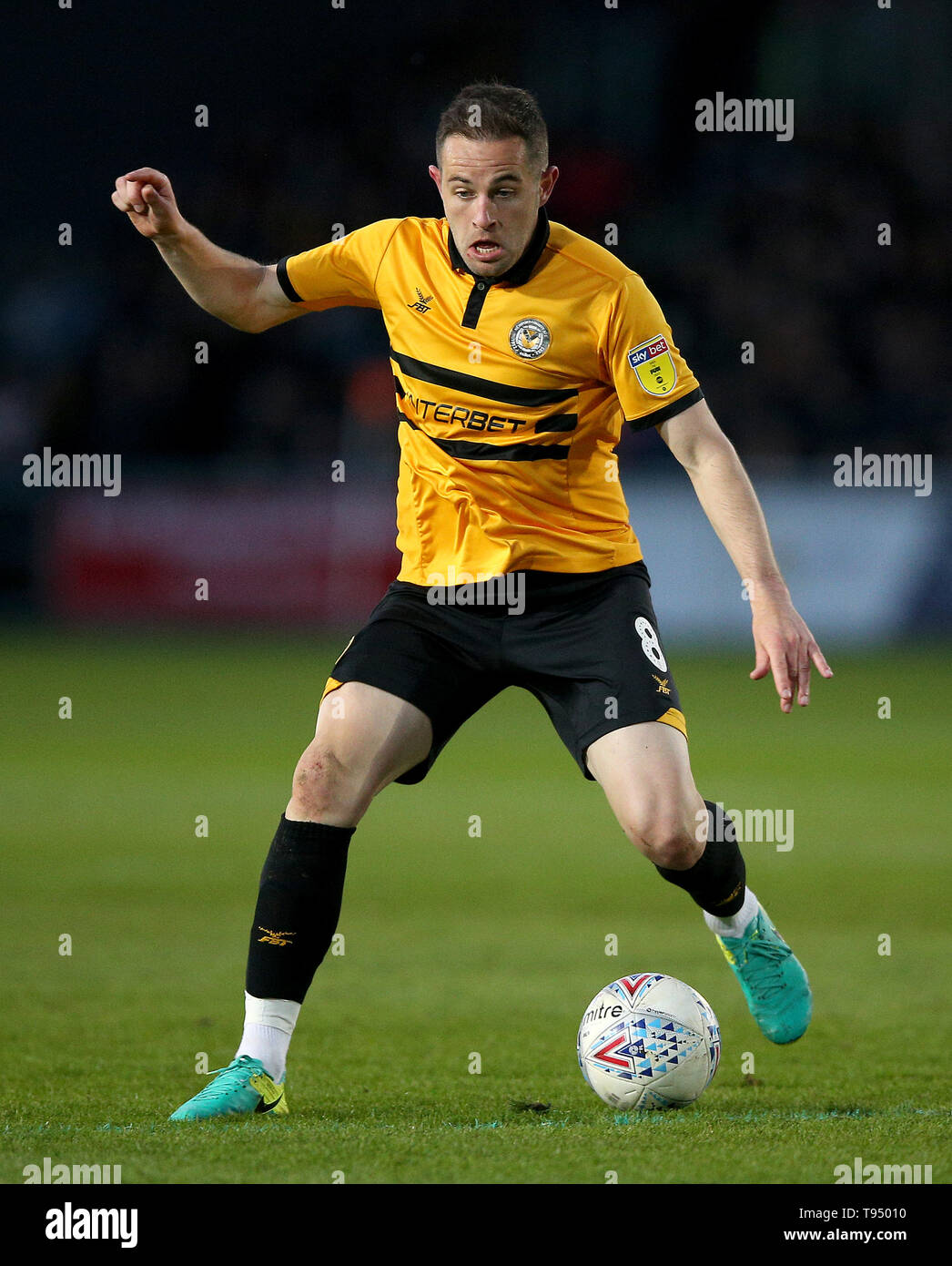 Newport County's Matt Dolan Stock Photo - Alamy