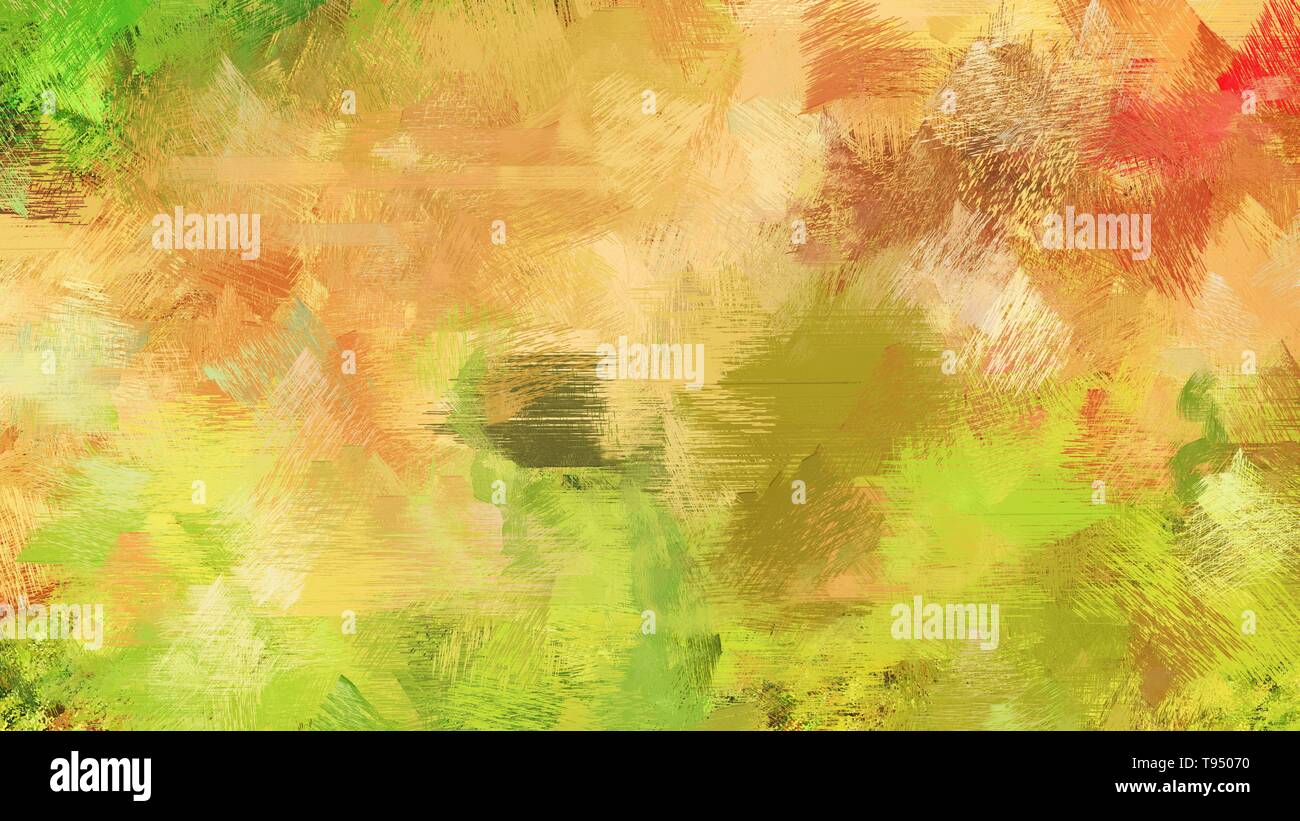 broad brush strokes of dark khaki, coffee and khaki color paint. can be ...