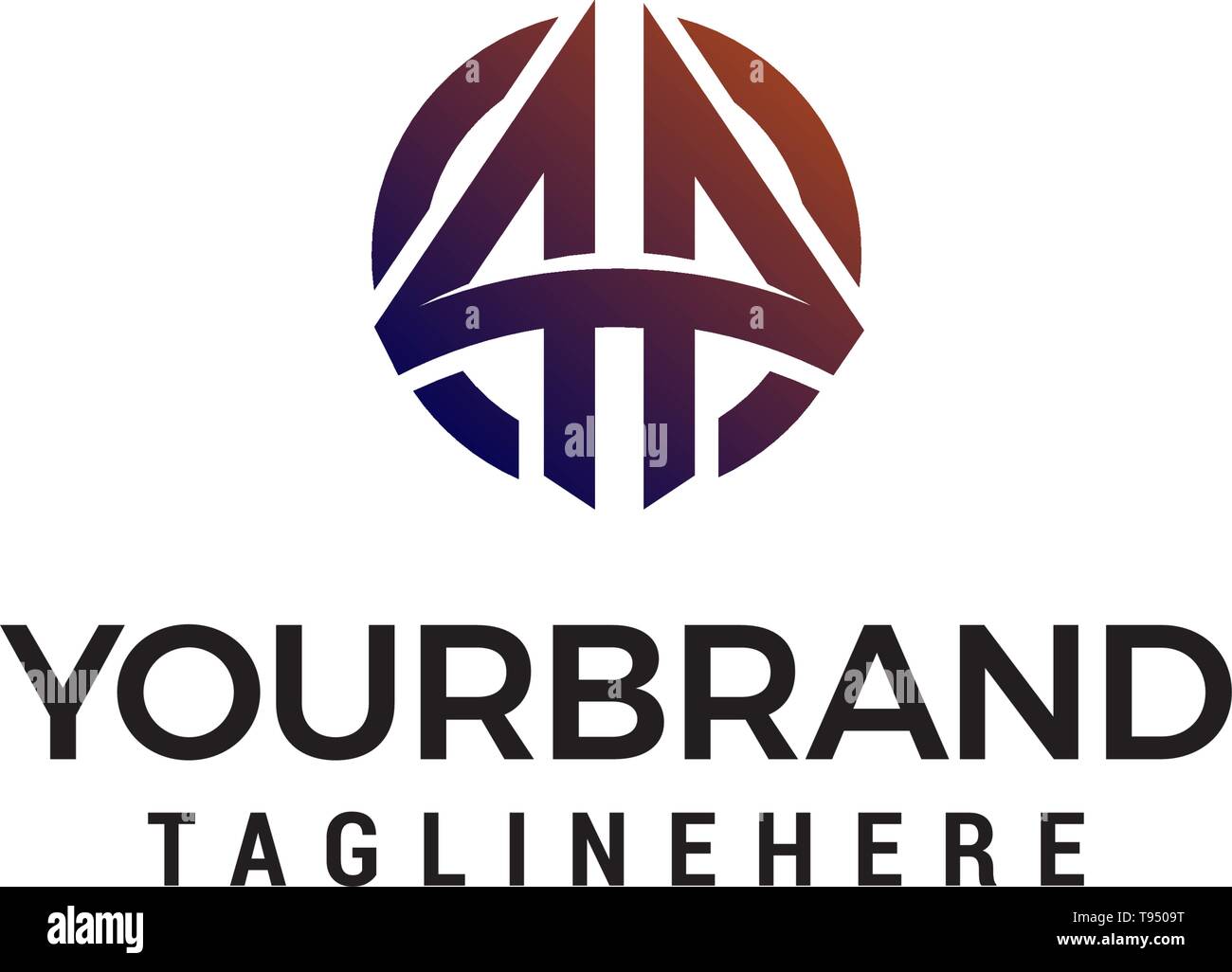 Arrow icon logo design vector Stock Vector Images - Alamy