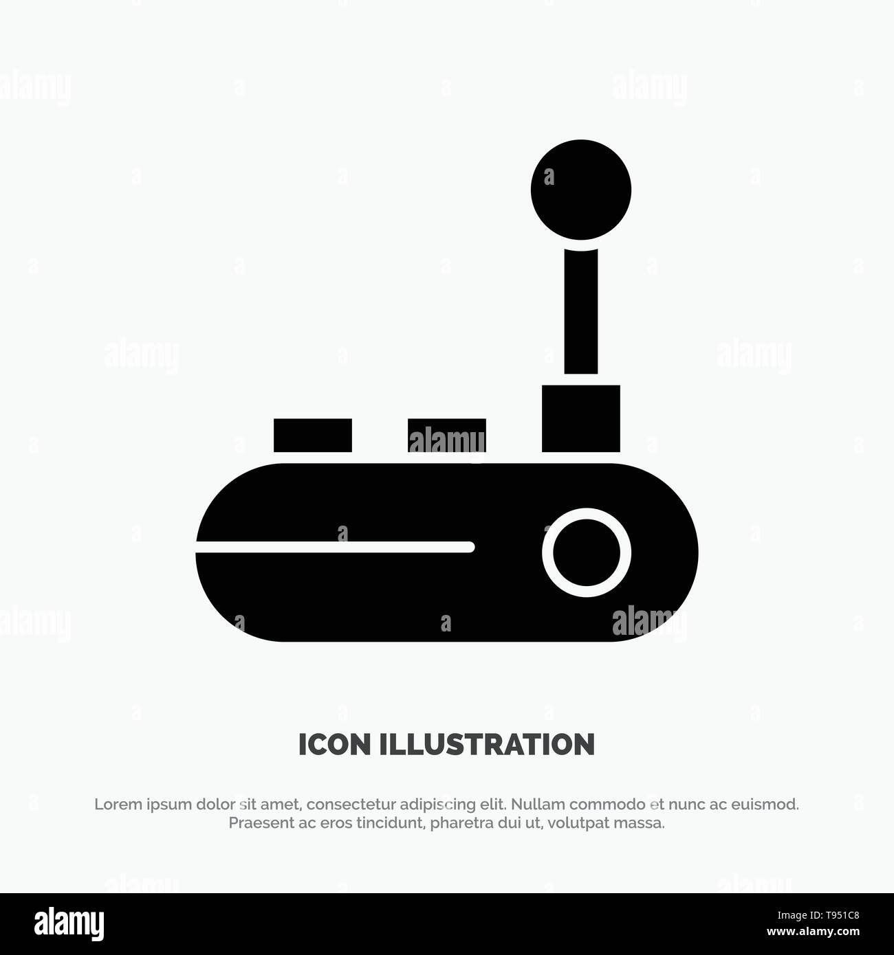 Push stick Stock Vector Images - Alamy