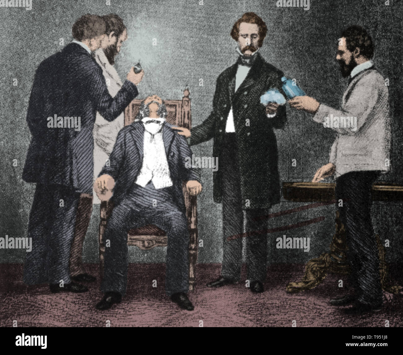 First use of surgical anesthesia. The first public demonstration of ...