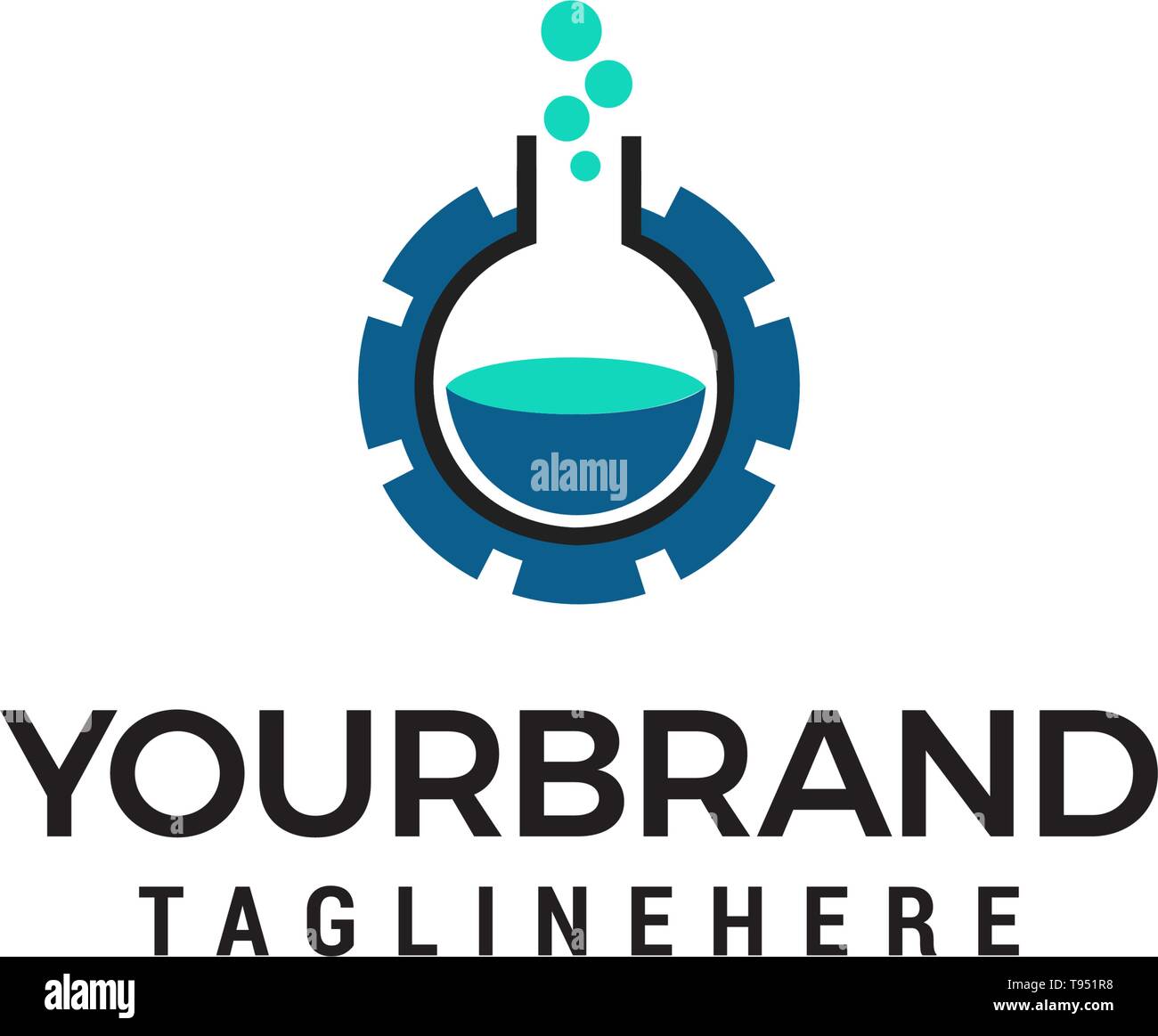 Laboratory experiment technology Stock Vector Images - Alamy