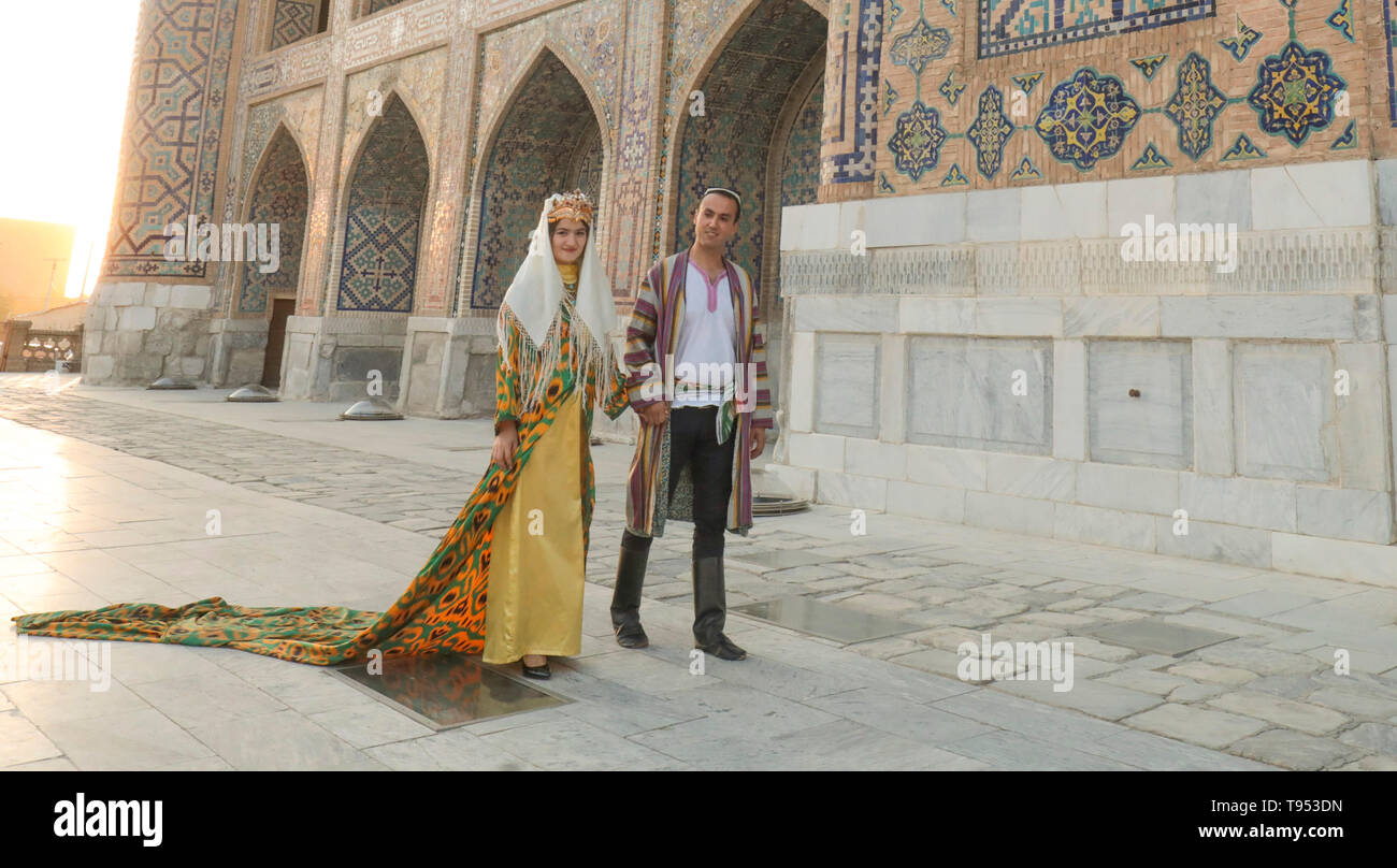 Uzbek city samarkand hi-res stock photography and images - Alamy