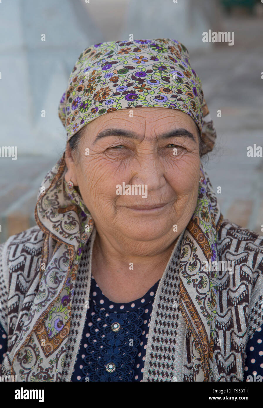 Uzbek people samarkand hi-res stock photography and images - Alamy