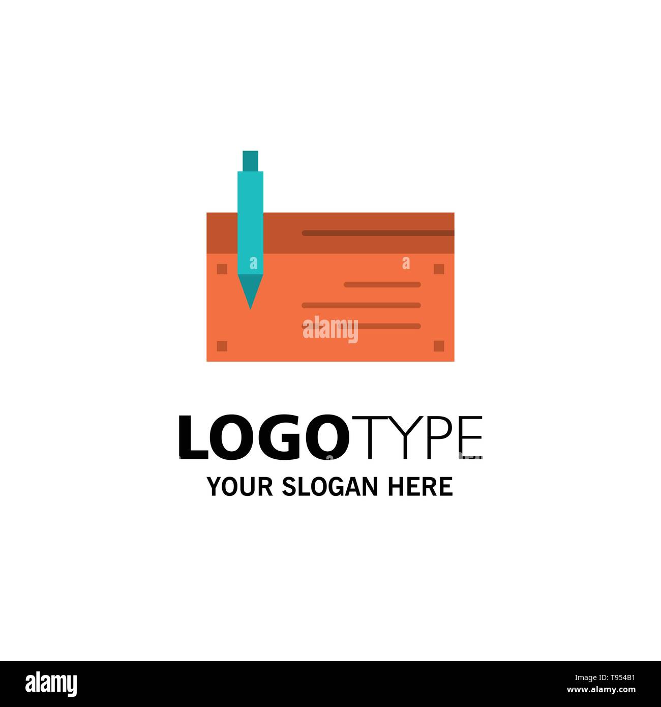 Chequebook logo Stock Vector Images - Alamy