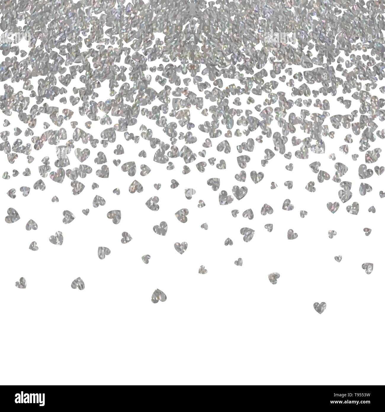 Silver glitter paper background Stock Vector Images - Alamy