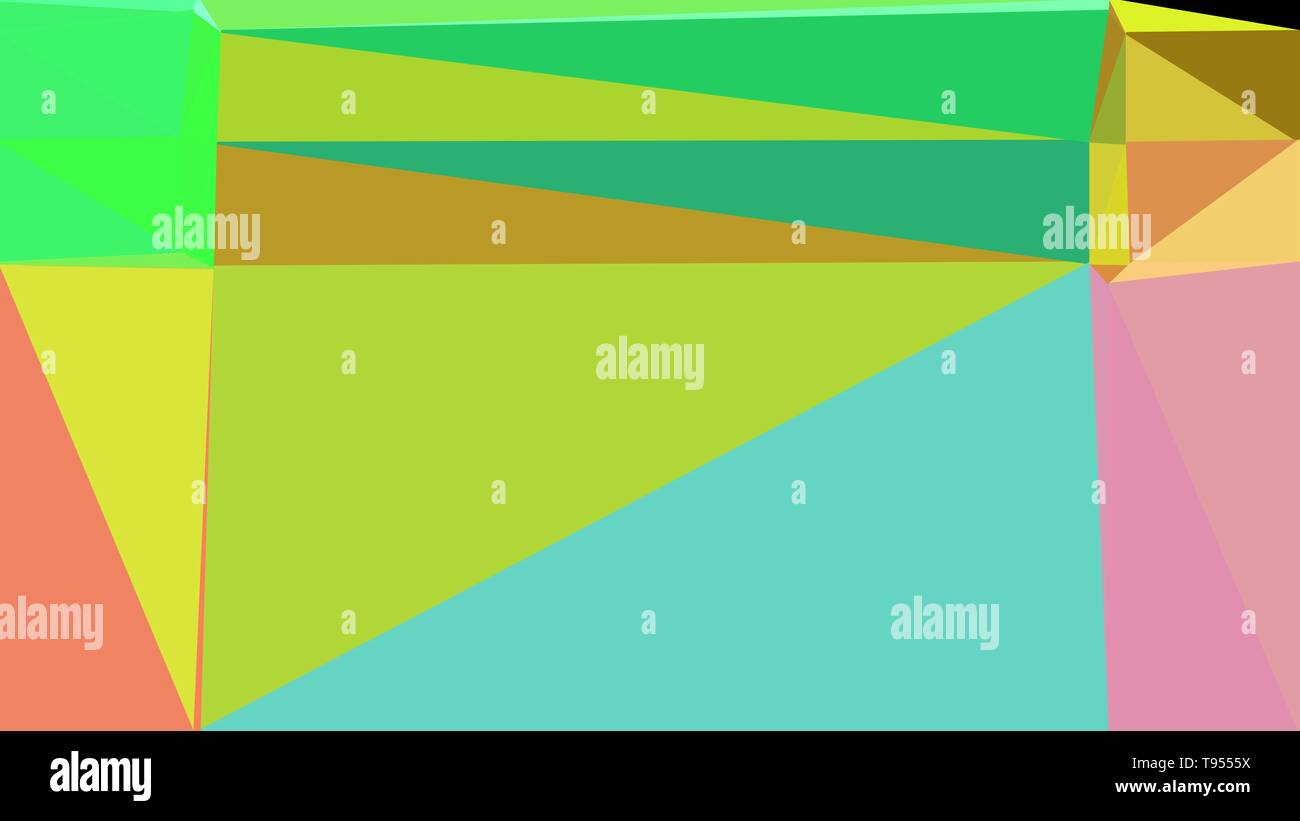 triangle background with yellow green, medium sea green and ash gray ...