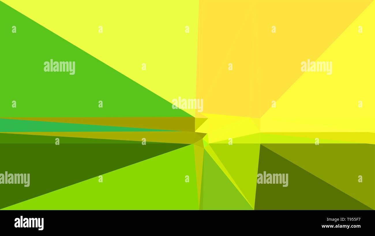 abstract geometric background with triangles and moderate green, dark ...