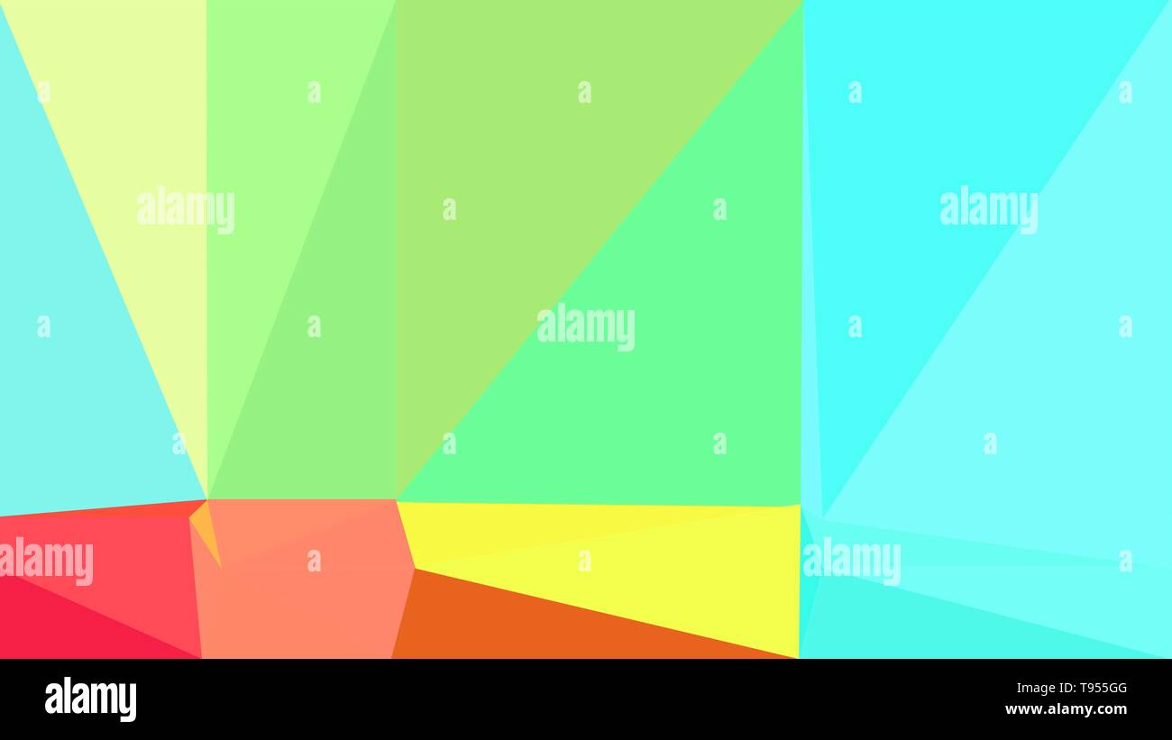 light green, aqua marine and khaki color geometric triangle background ...