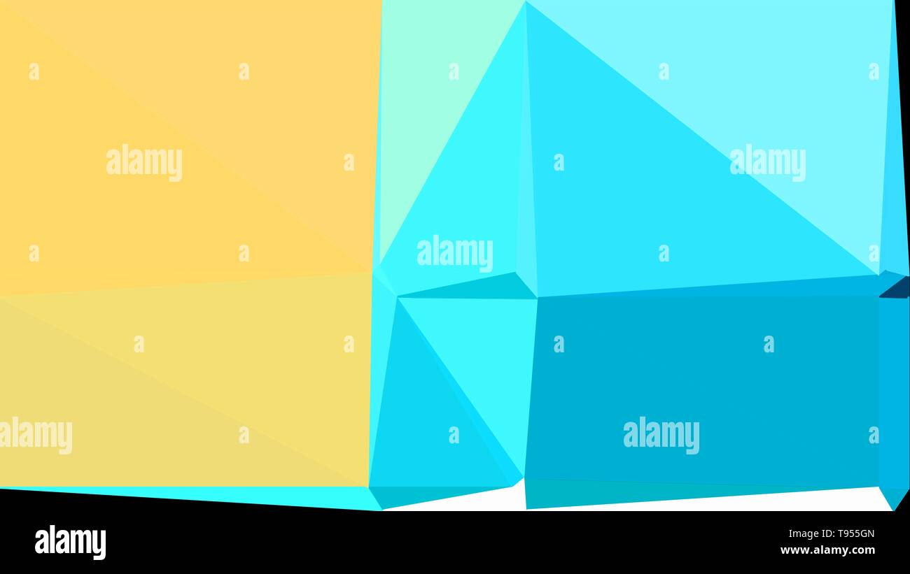 geometric triangles style in khaki, bright turquoise and aqua marine ...