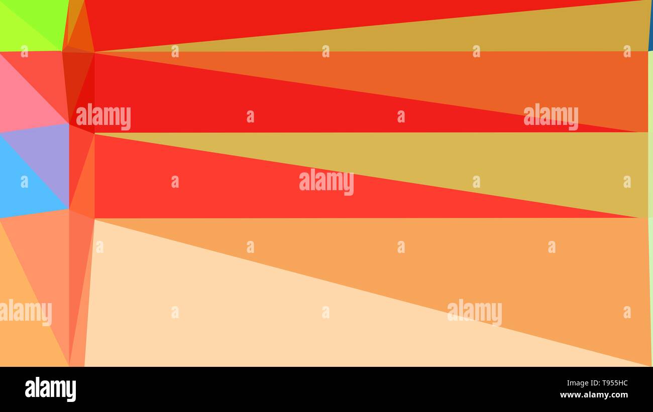 geometric triangles style in sandy brown, wheat and crimson color ...