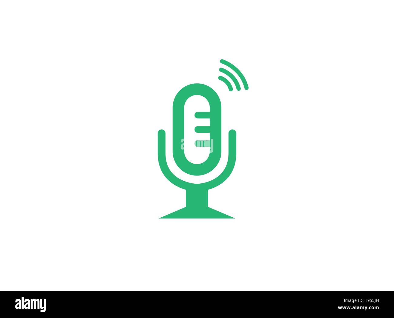 Microphone and karaoke symbol for logo design Stock Vector Image & Art ...