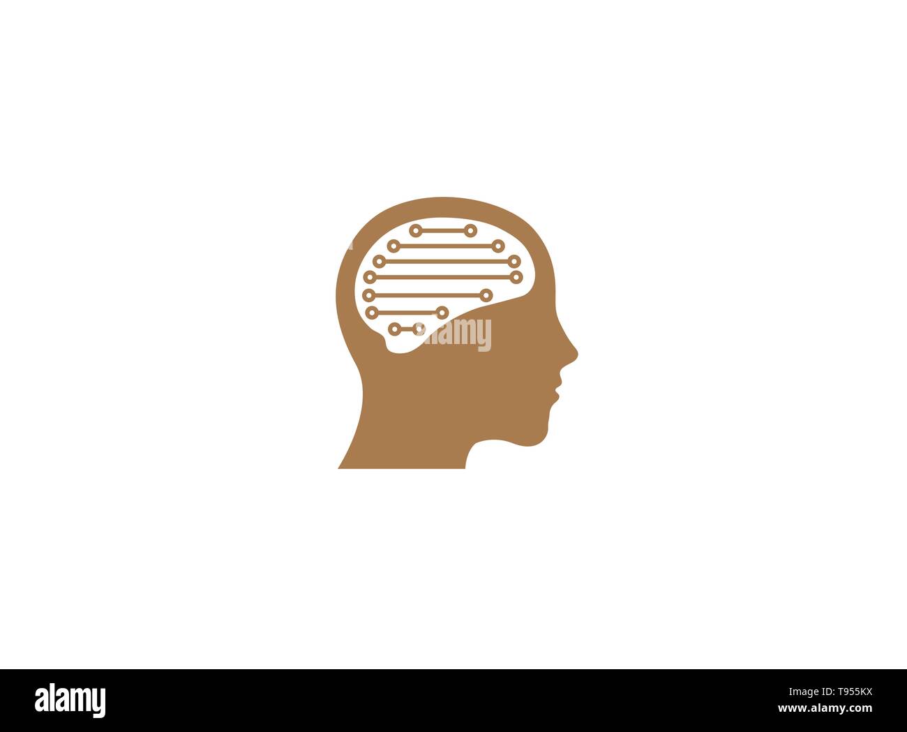 Inside a brain Stock Vector Images - Alamy
