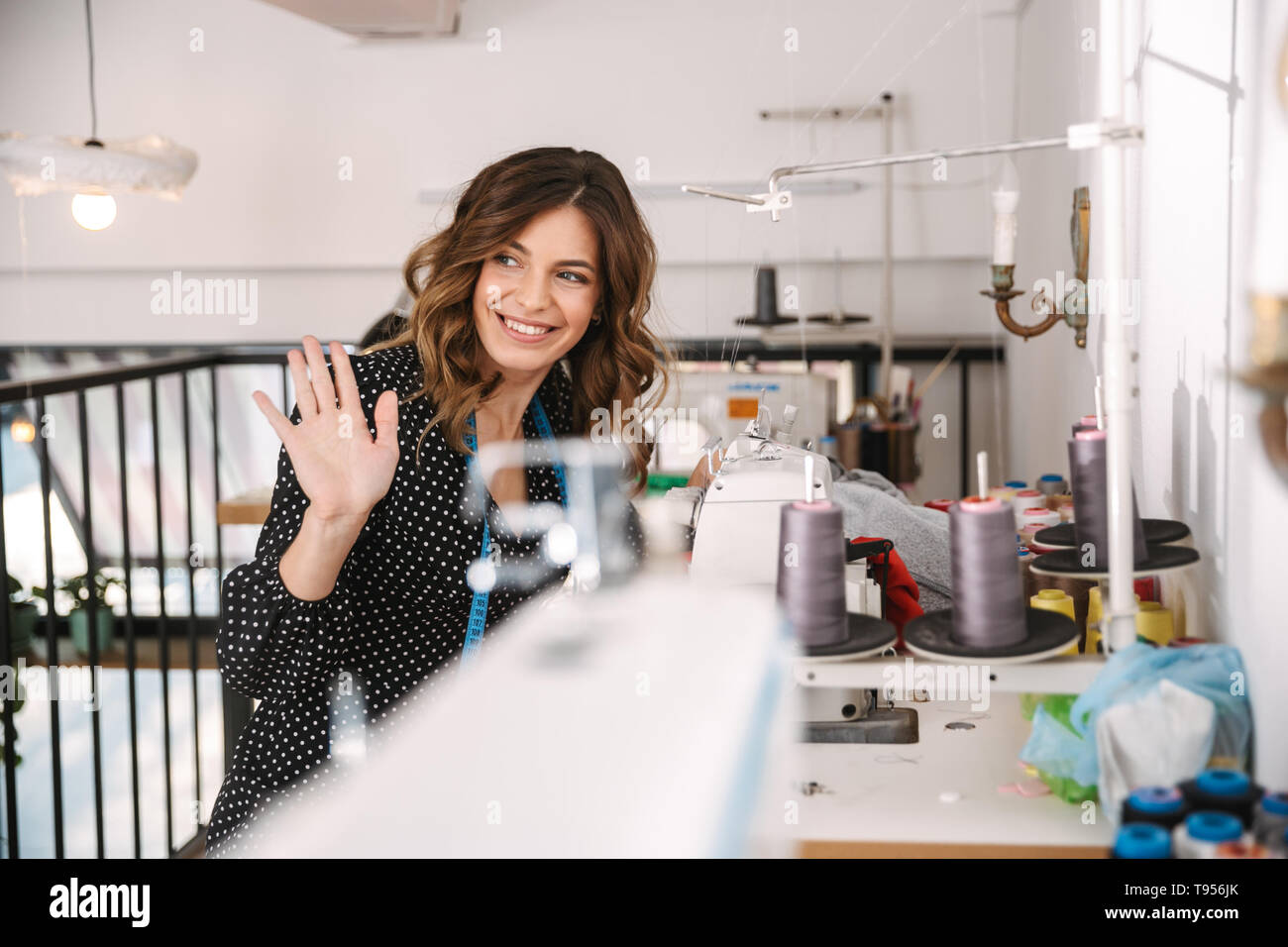 Hand waving machine hi-res stock photography and images - Alamy