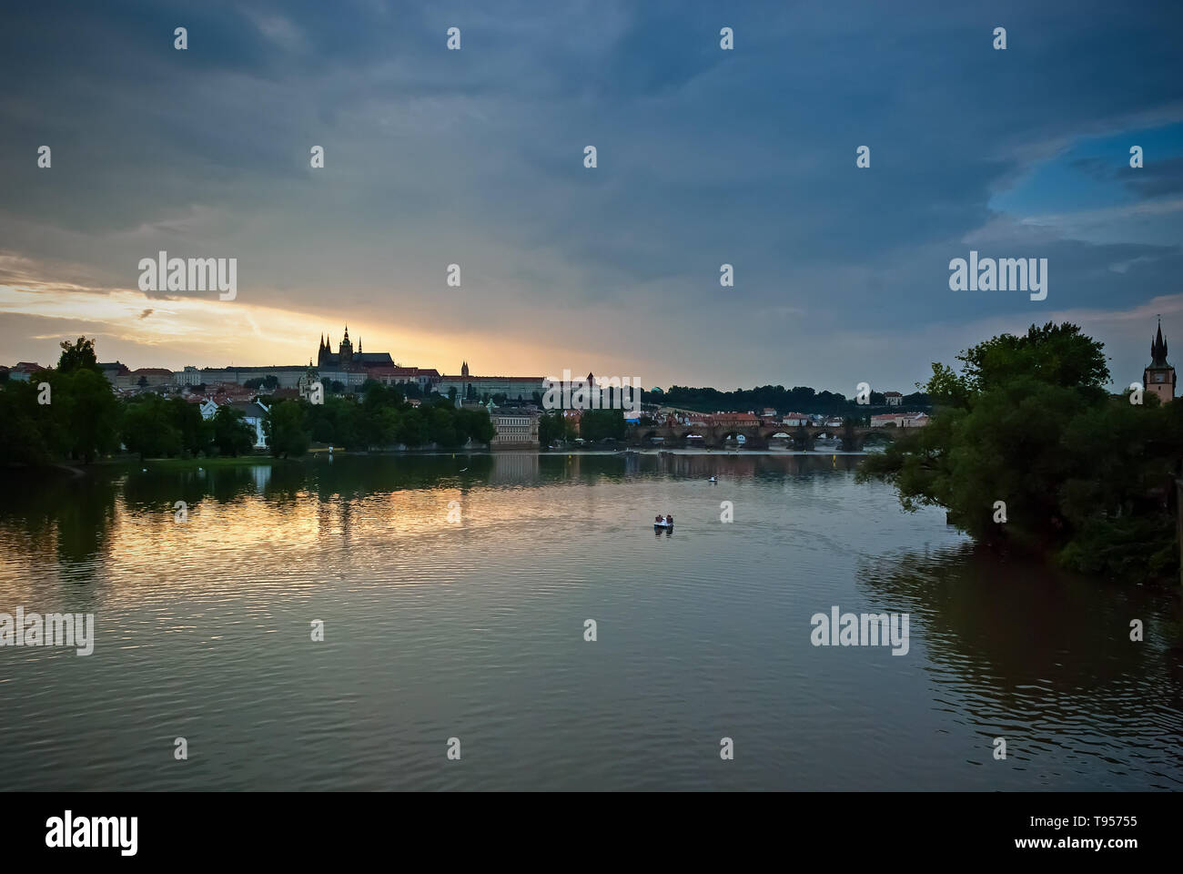 Prague, aka the Golden Prague Stock Photo - Alamy