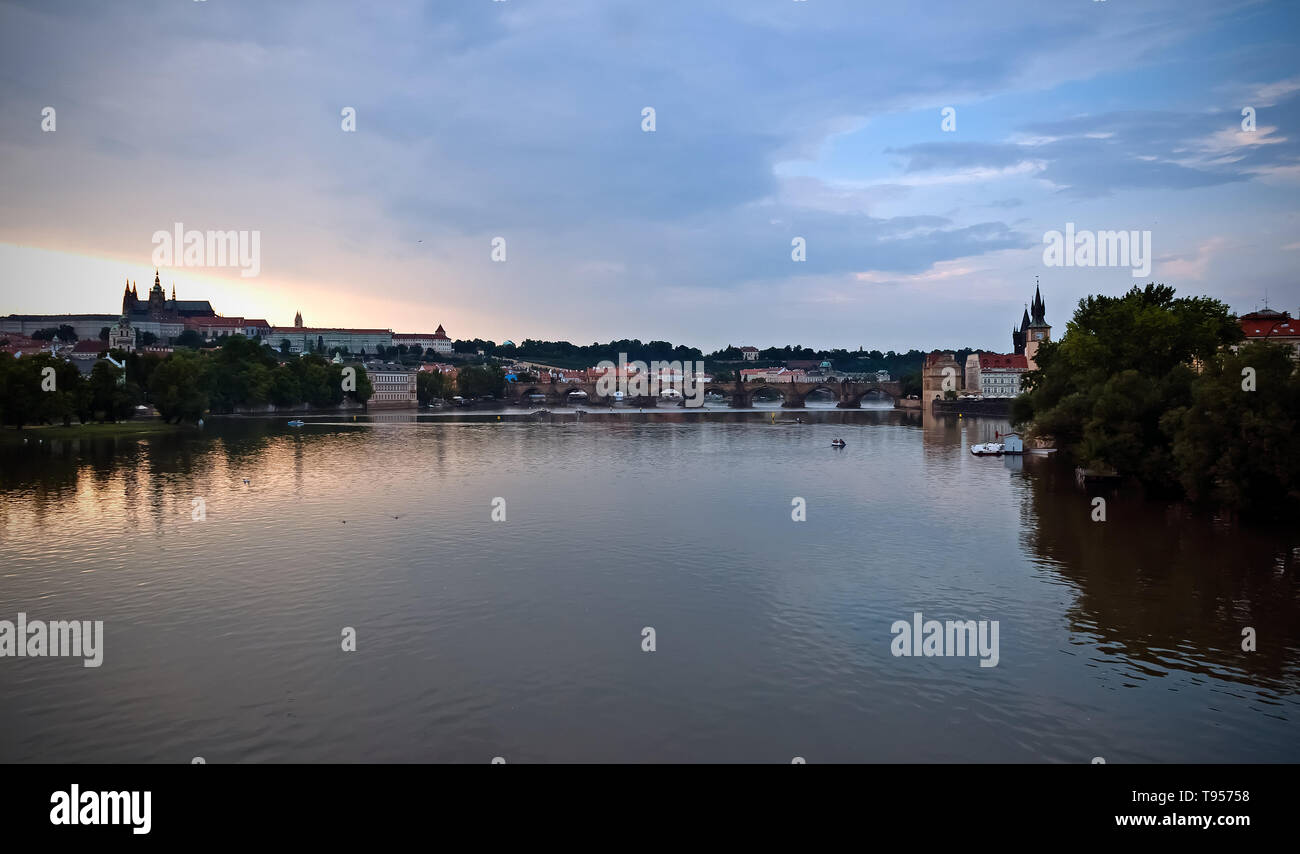Prague, aka the Golden Prague Stock Photo - Alamy