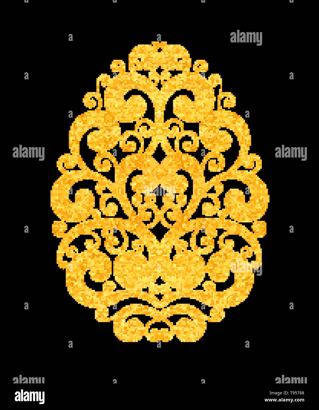 Easter egg design element Stock Vector Image & Art - Alamy