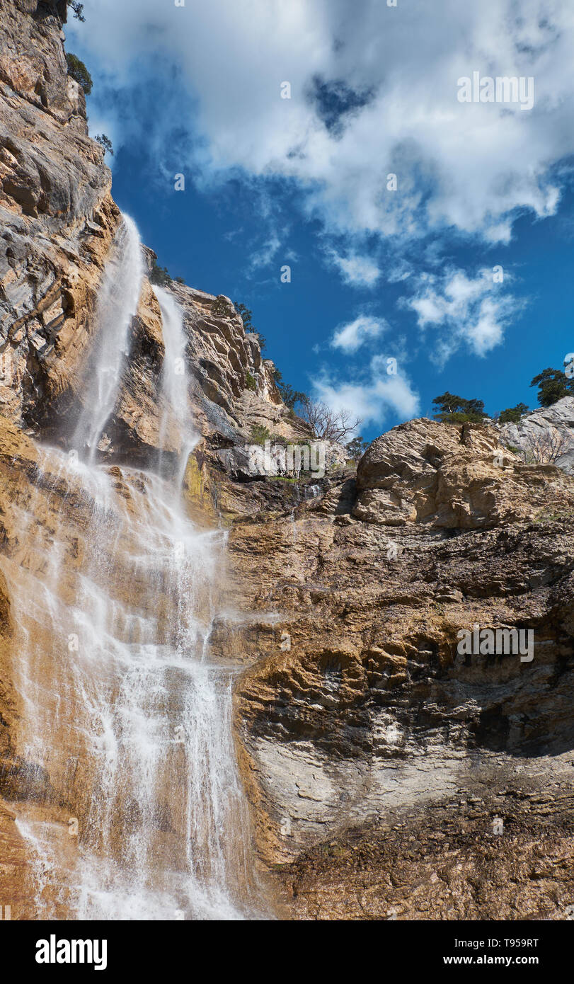 Beautiful waterfall russia hi-res stock photography and images - Alamy