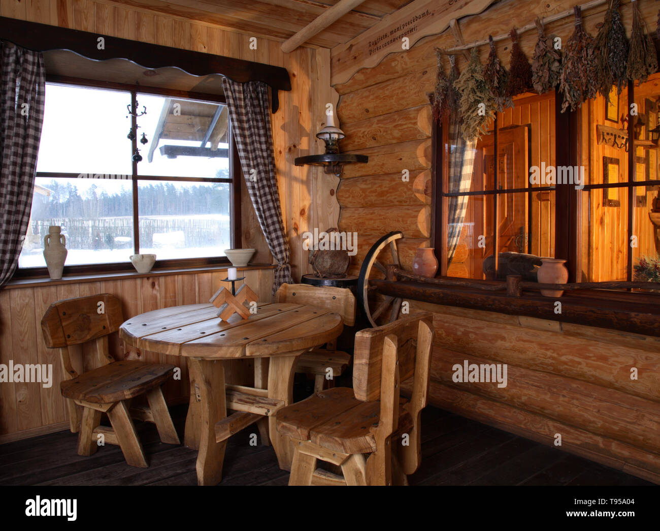 Interior traditional latvian house hi-res stock photography and images ...