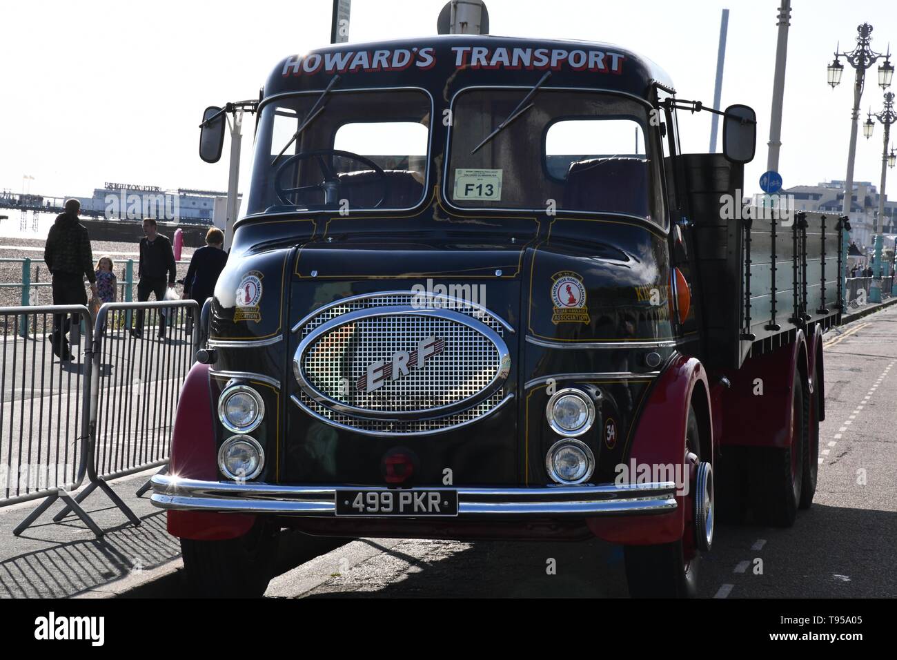 Brighton classic cars show on brighton marina drive Stock Photo - Alamy