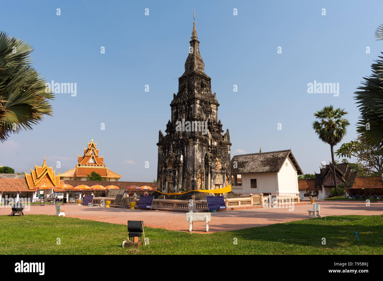 That Ing Hang Stupa, Savannakhet, Laos Stock Photo - Alamy